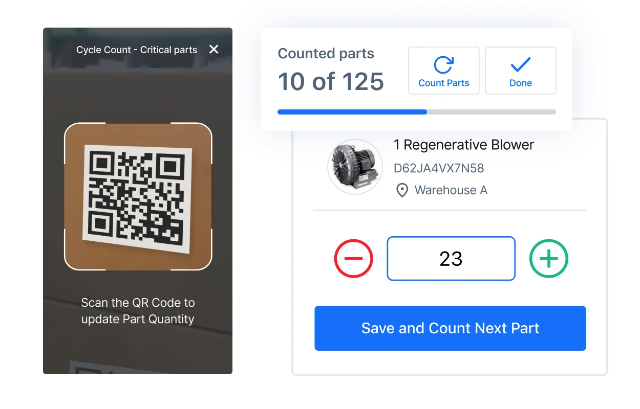 Parts Inventory Management | Use Cases | MaintainX
